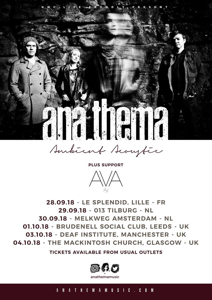 Tour Dates - Anathema Music | Liverpool Band. The Optimist out now!